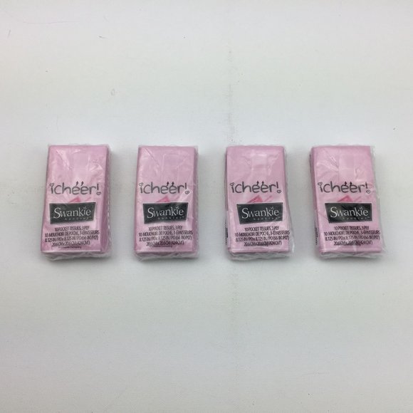 Swankie | Other | Swankie I Cheer Pink Tissue Kleenex Purse Pocket Set ...
